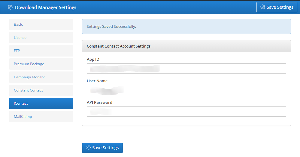 WPDM iContact - WordPress Download Manager