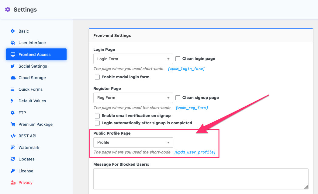 [wpdm_user_profile] - Public Profile Short-code - WordPress Download Manager