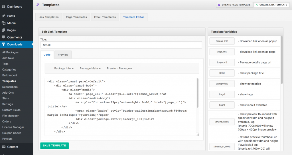 Building a WordPress Download Manager Link Template from scratch ...